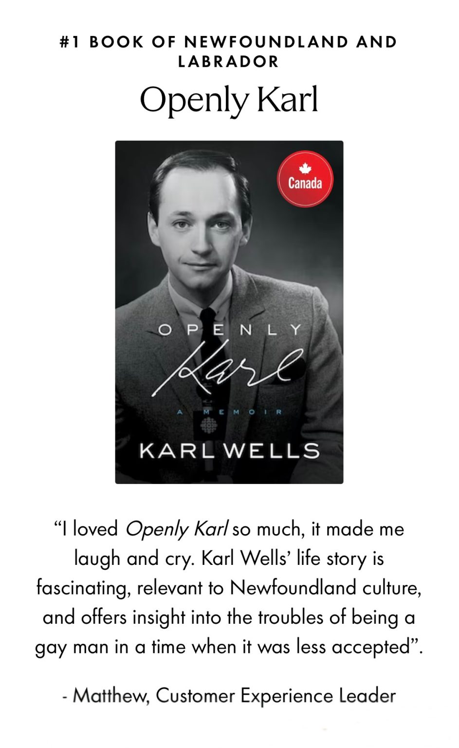 INDIGO NAMES “OPENLY KARL” #1 BOOK OF NL – Karl Wells